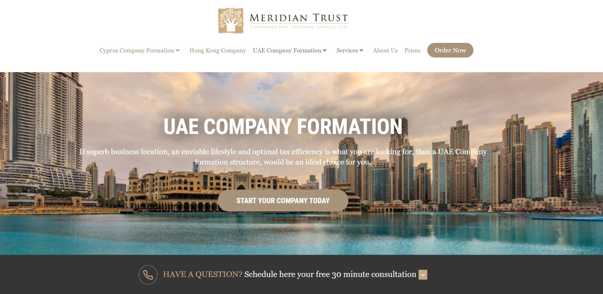 IDEASEVEN DIGITAL - Meridian Trust Website